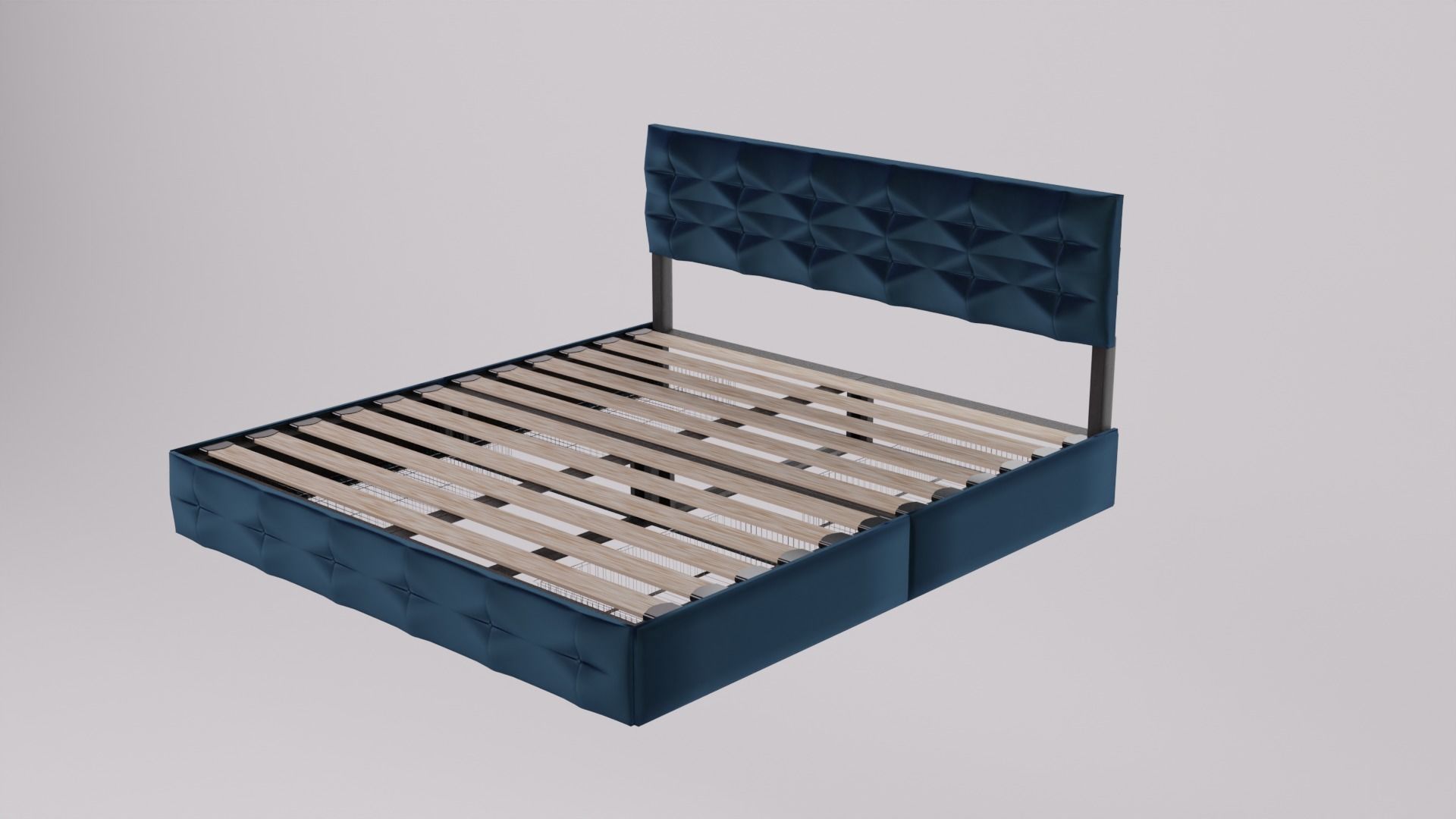 King Size Bed-High Poly 3D model | CGTrader