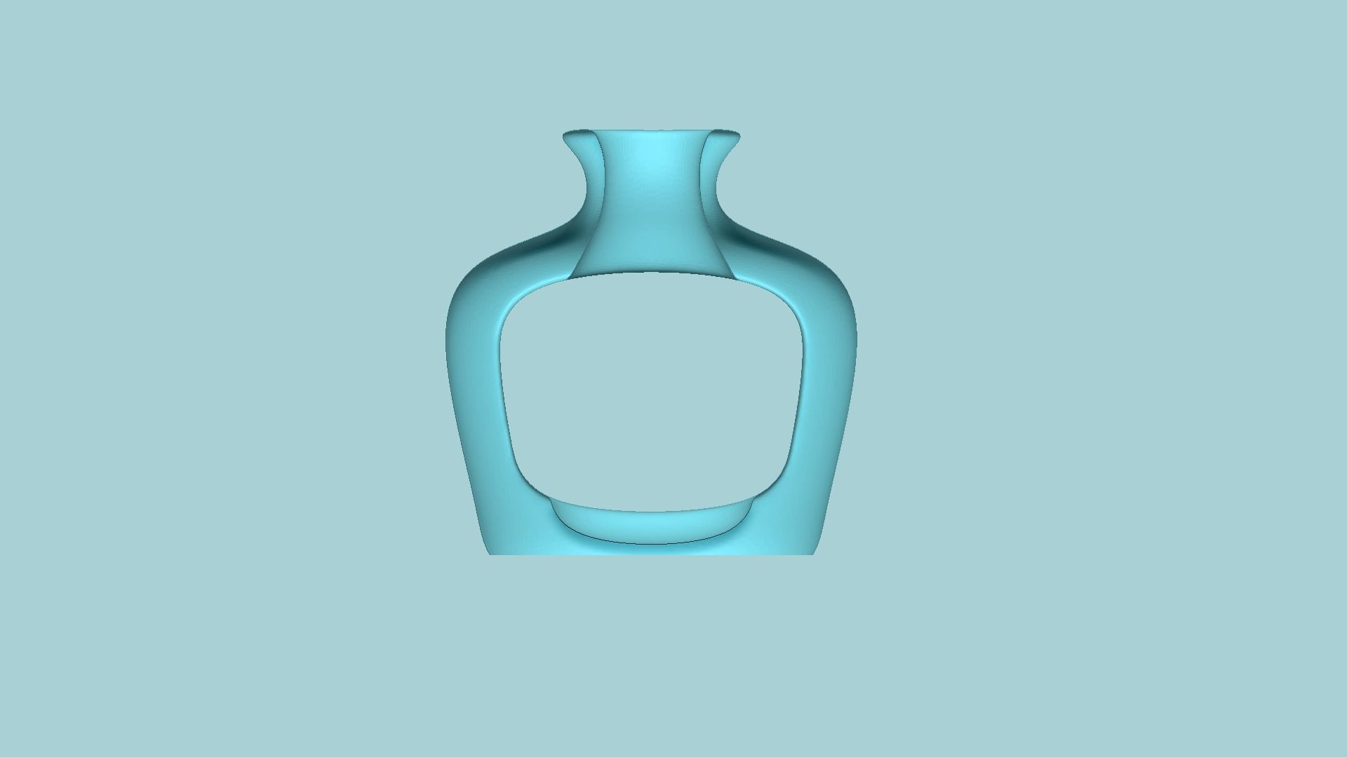 Empty Vases 04 - Modern Plant Vase - STL Printable 3D model 3D ...