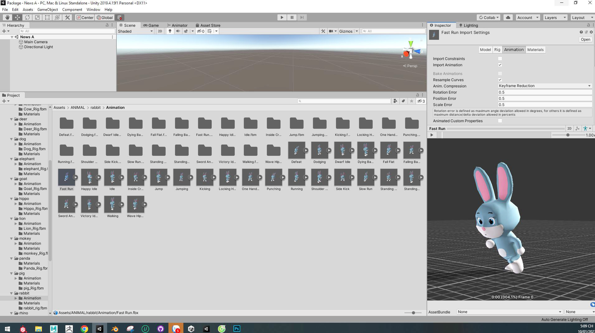 Farm Animals Friends Cartoon 3D Pack 1 3D Model Collection | CGTrader