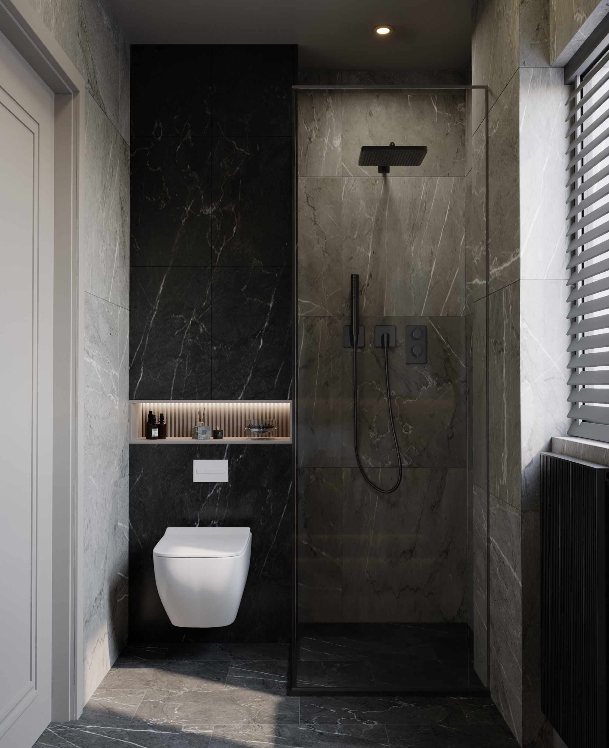 Modern Bathroom Interior Scene for 3dsmax and Corona Renderer 3D model ...