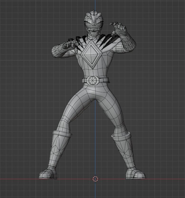 Green Ranger 3D Model 3D model rigged | CGTrader