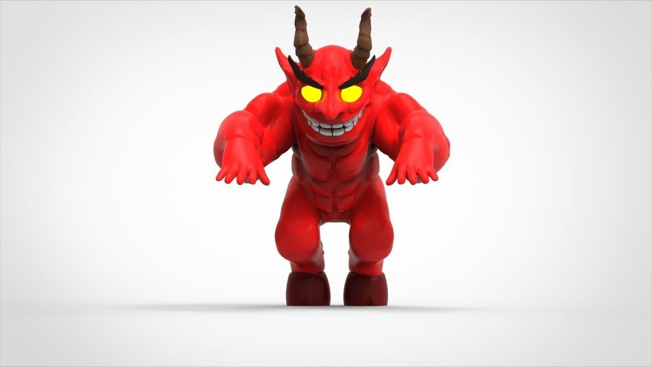Midas devil from hell - lucifer 3D model 3D printable | CGTrader
