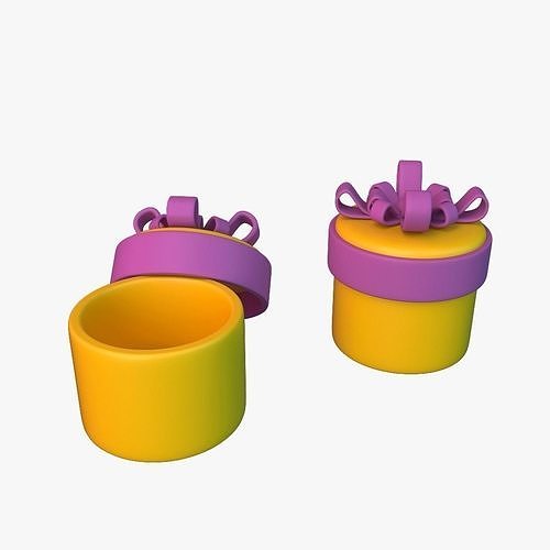 Gift Box 3D model | CGTrader