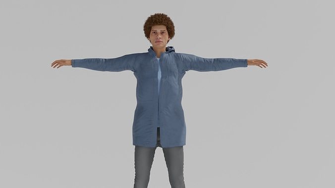 Human Man Model 3D model | CGTrader