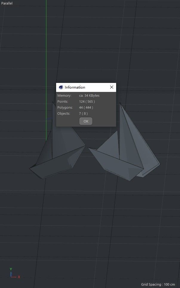 boat origami origami boat lowpoly 3D model | CGTrader