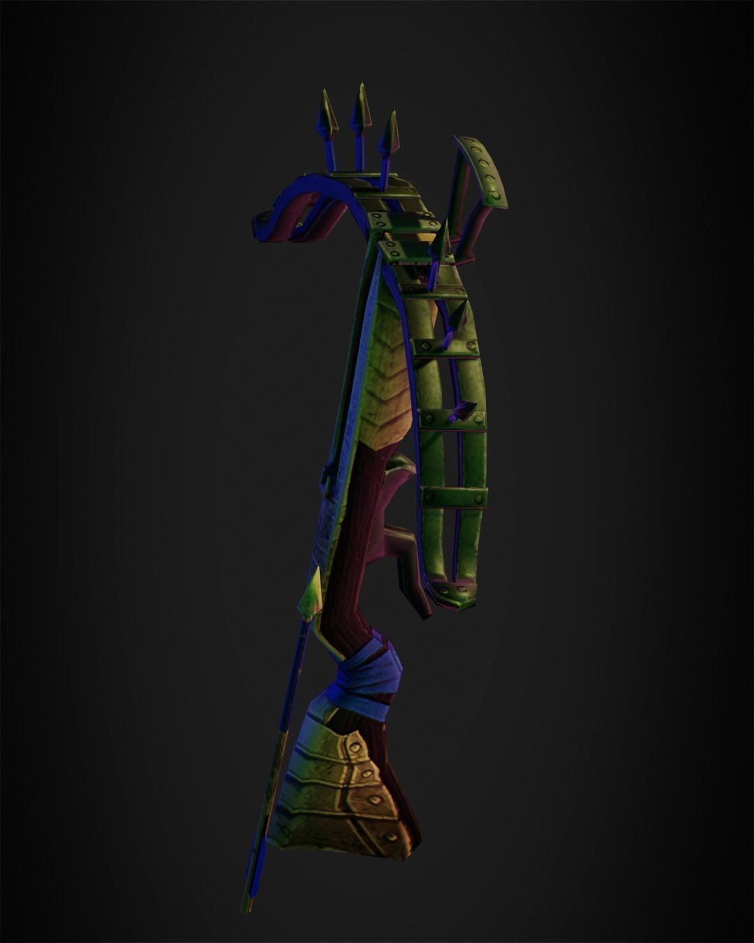 Raid Shadow Legends Pitiless One Crossbow for Cosplay 3D model 3D ...