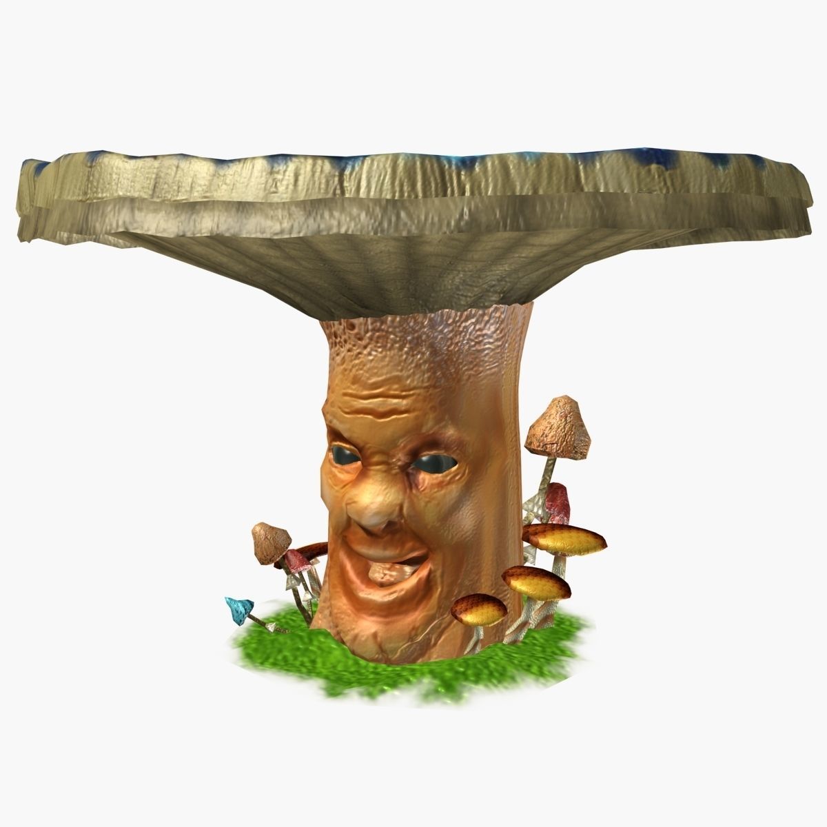 3D model Head mushroom VR / AR / low-poly | CGTrader