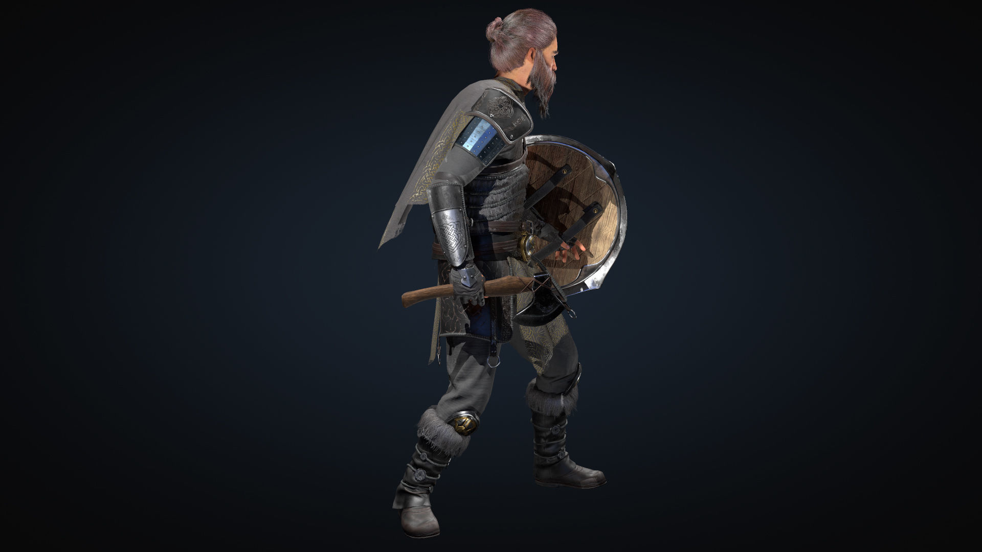 3D model Viking VR / AR / low-poly | CGTrader