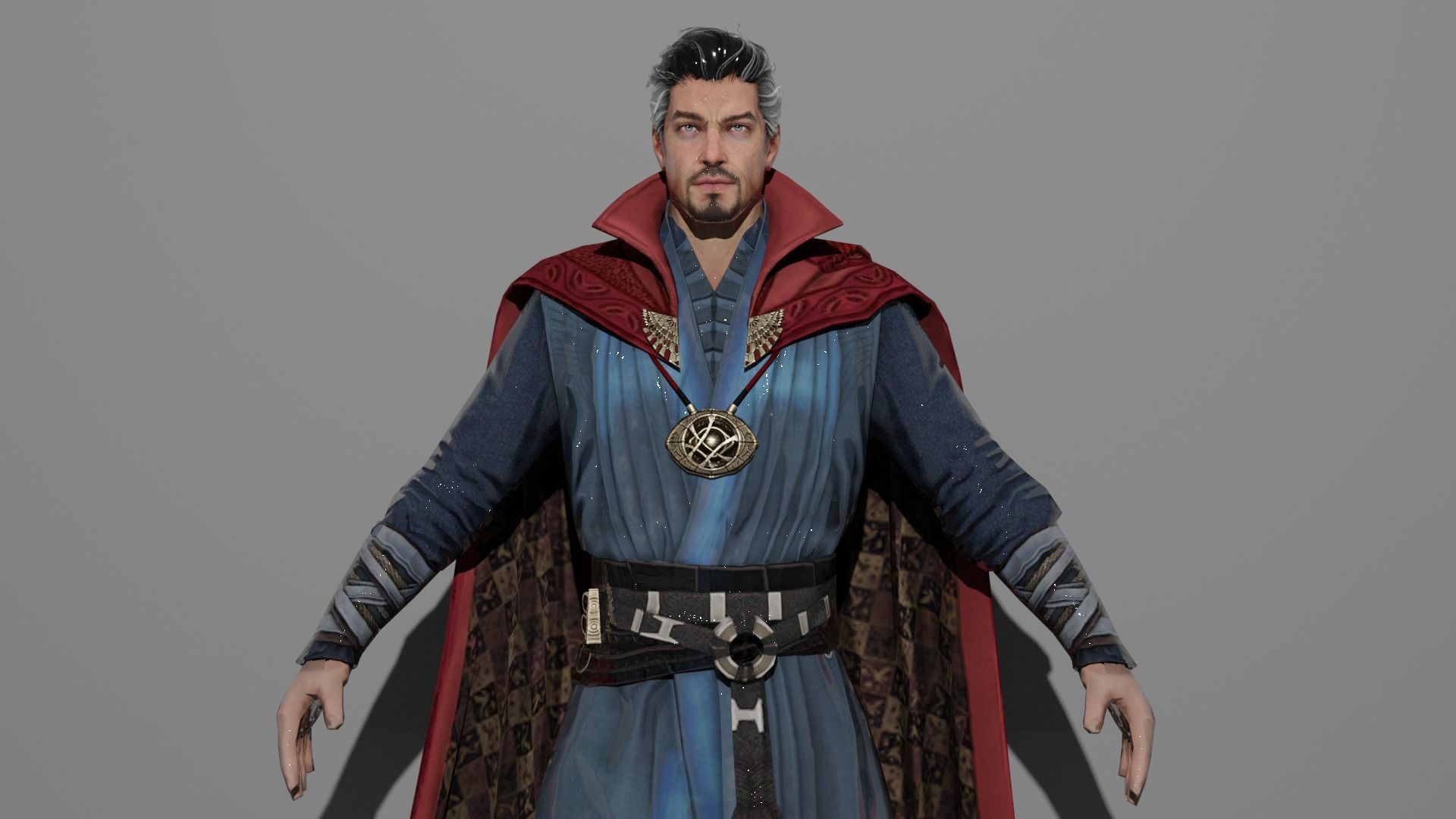 3D model Doctor Strange VR / AR / low-poly | CGTrader