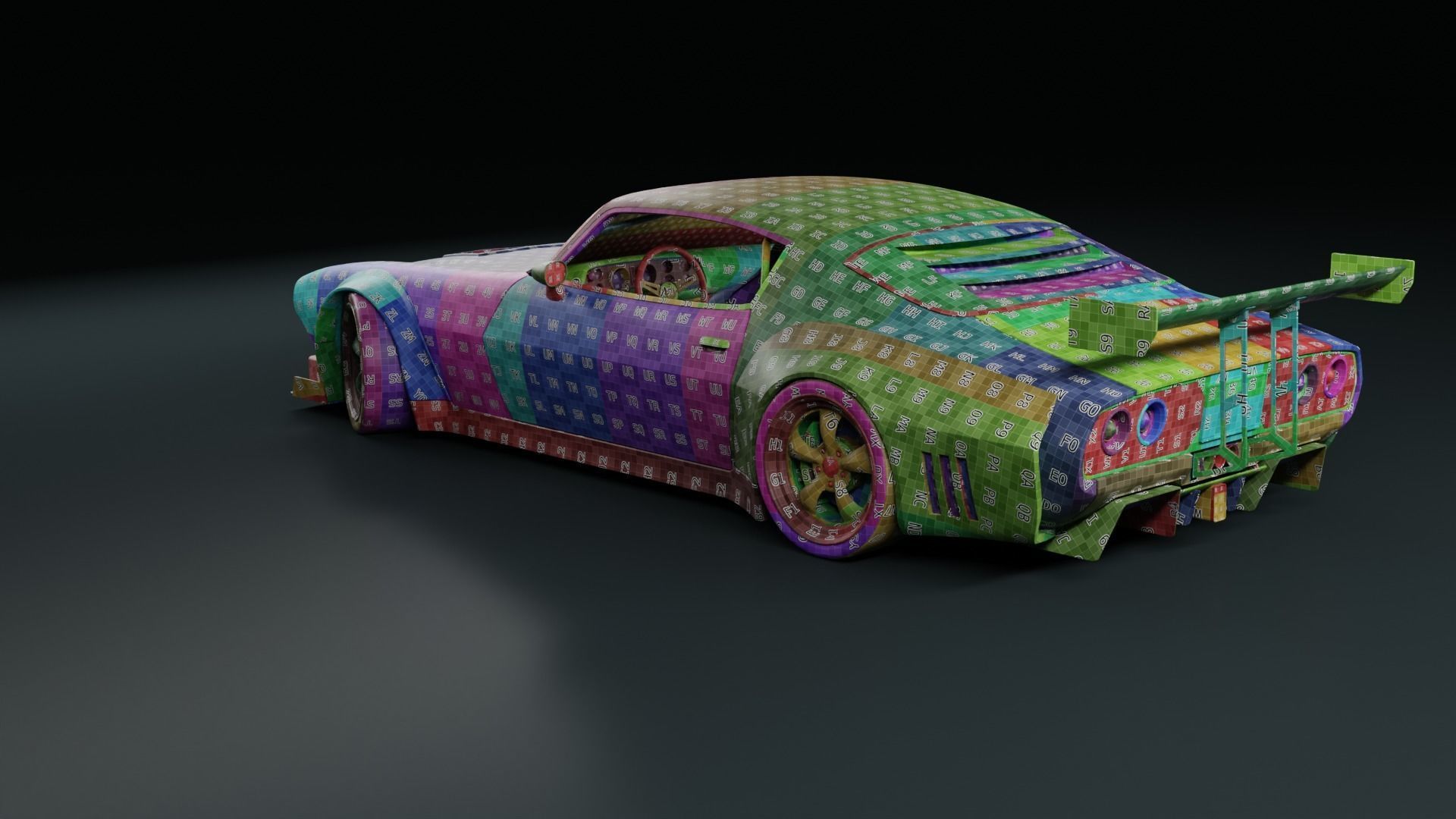 1970 Chevrolet Camaro Mid-Poly 3D model | CGTrader