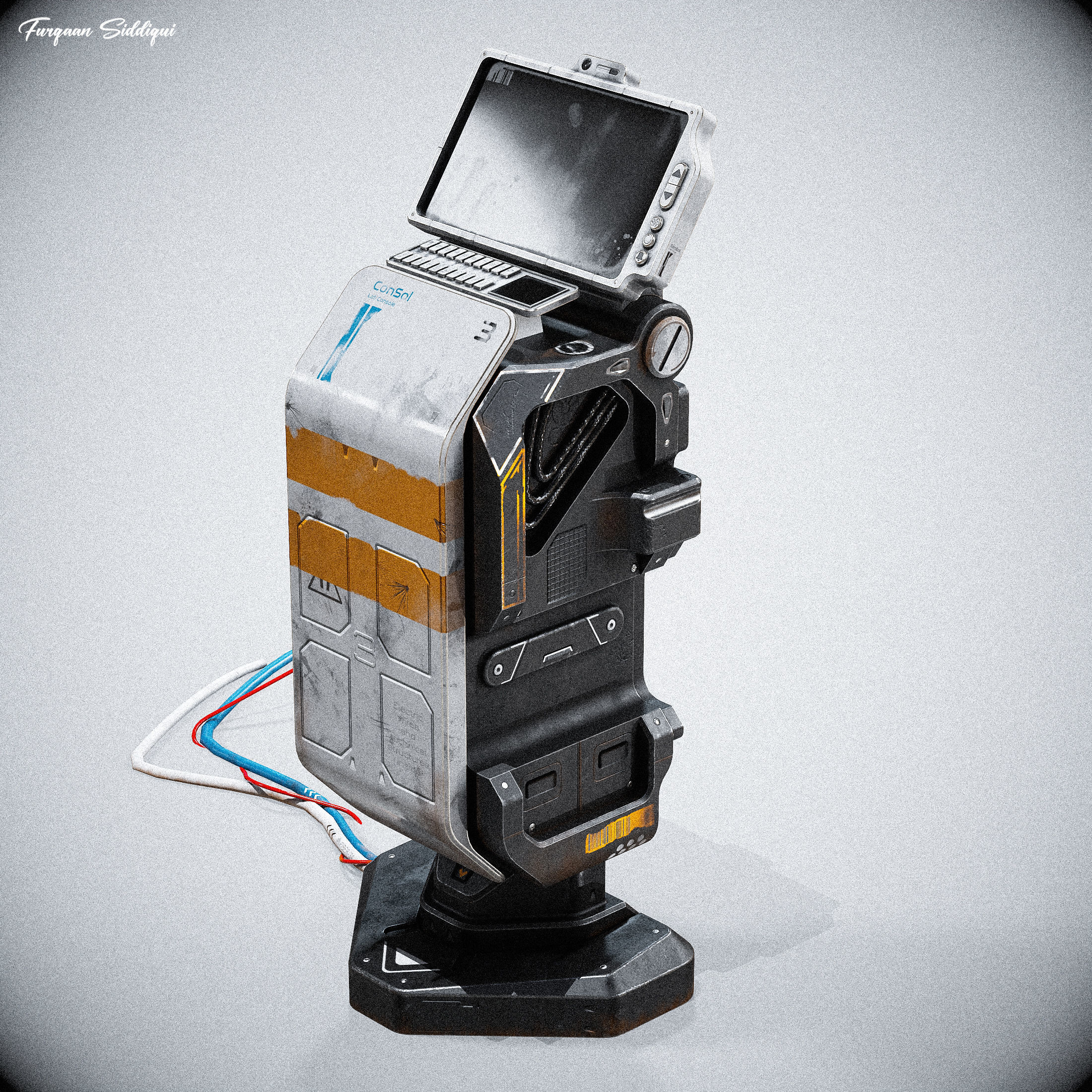 3D model Sci-fi Console ARchie One VR / AR / low-poly | CGTrader