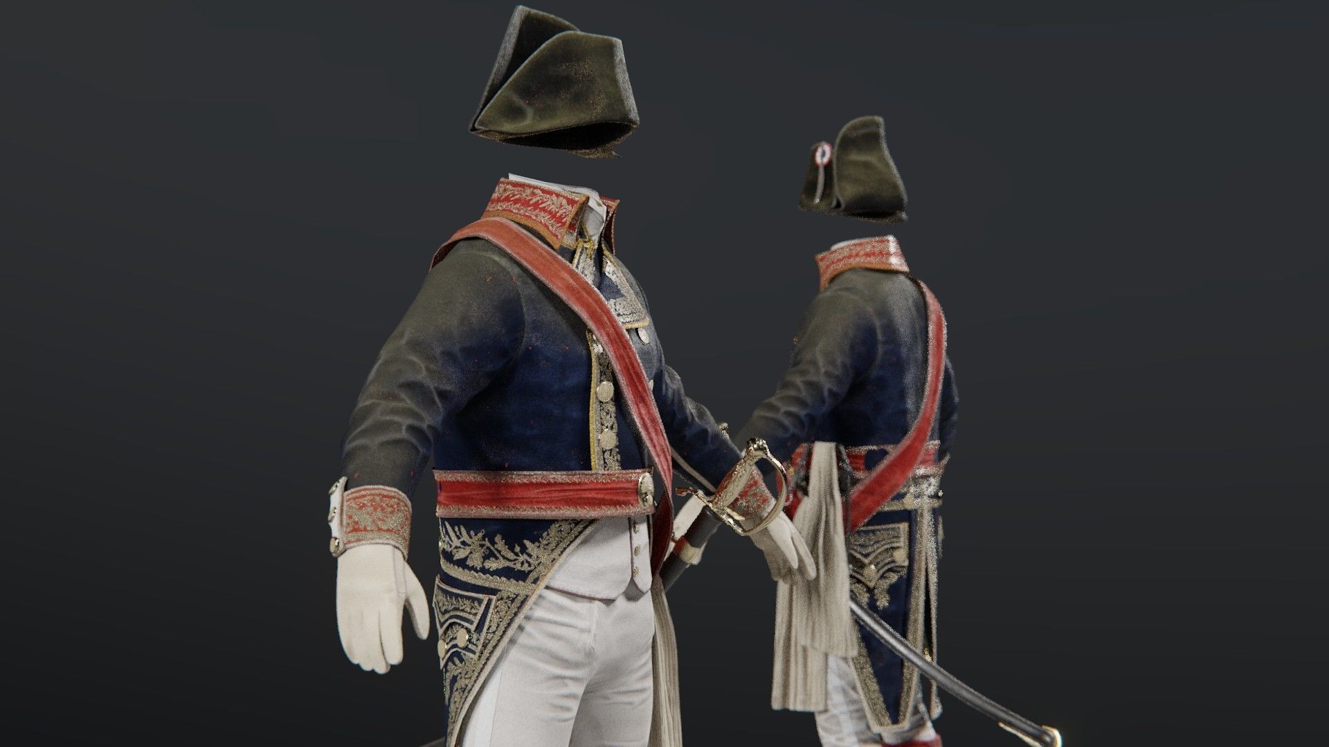 Soldier Napoleon General 3D model | CGTrader