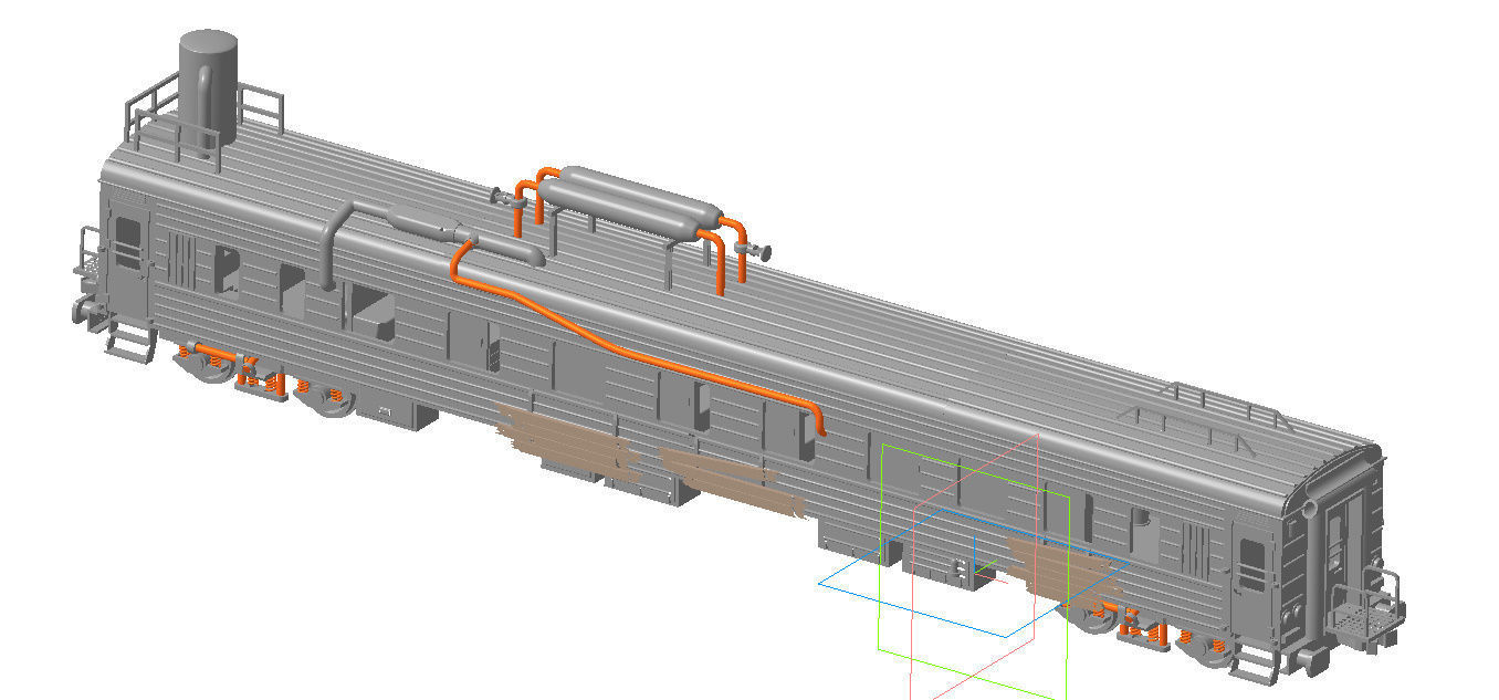 Locomotive wagon from Metro Exodus 3D model 3D printable | CGTrader