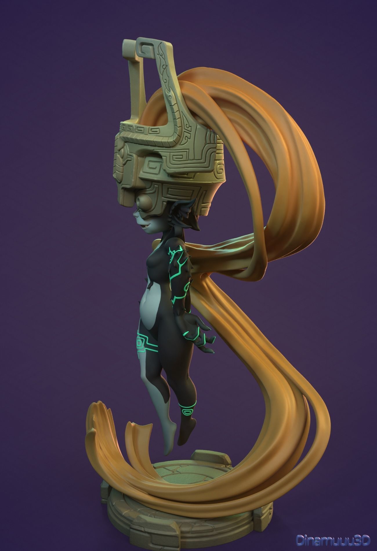 Midna Twilight Princess True and Imp Versions SFW NSFW STL 3D model 3D printable | CGTrader