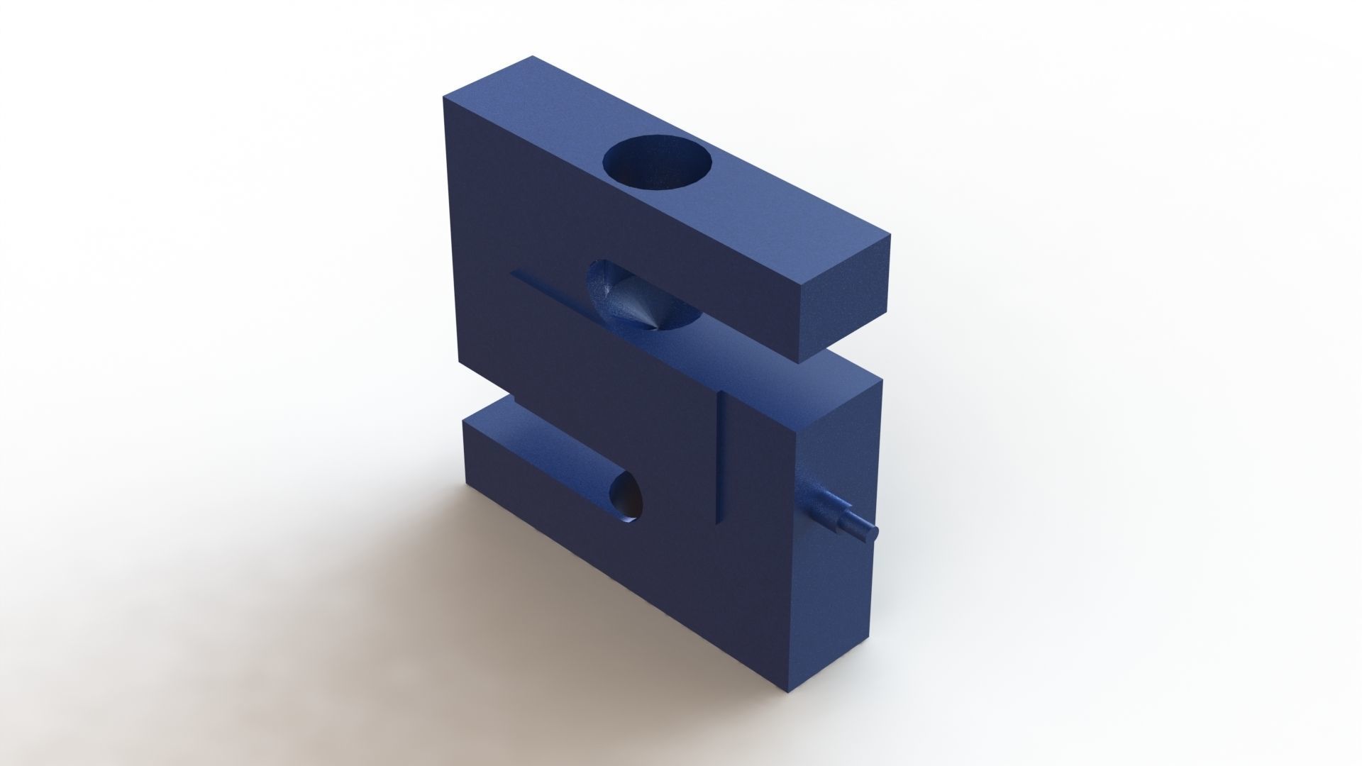 Load Cell Celula de Carga CKS 5000kgf 3D model | CGTrader