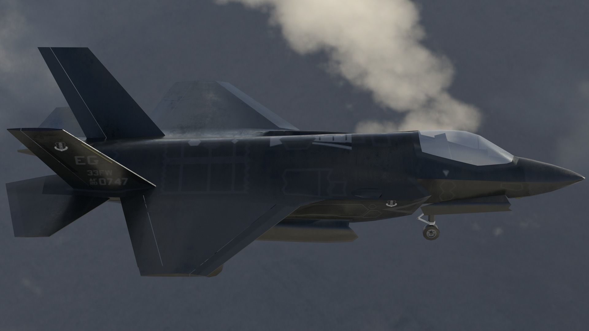 Lockheed Martin F-35A Lightning II 3D model | CGTrader