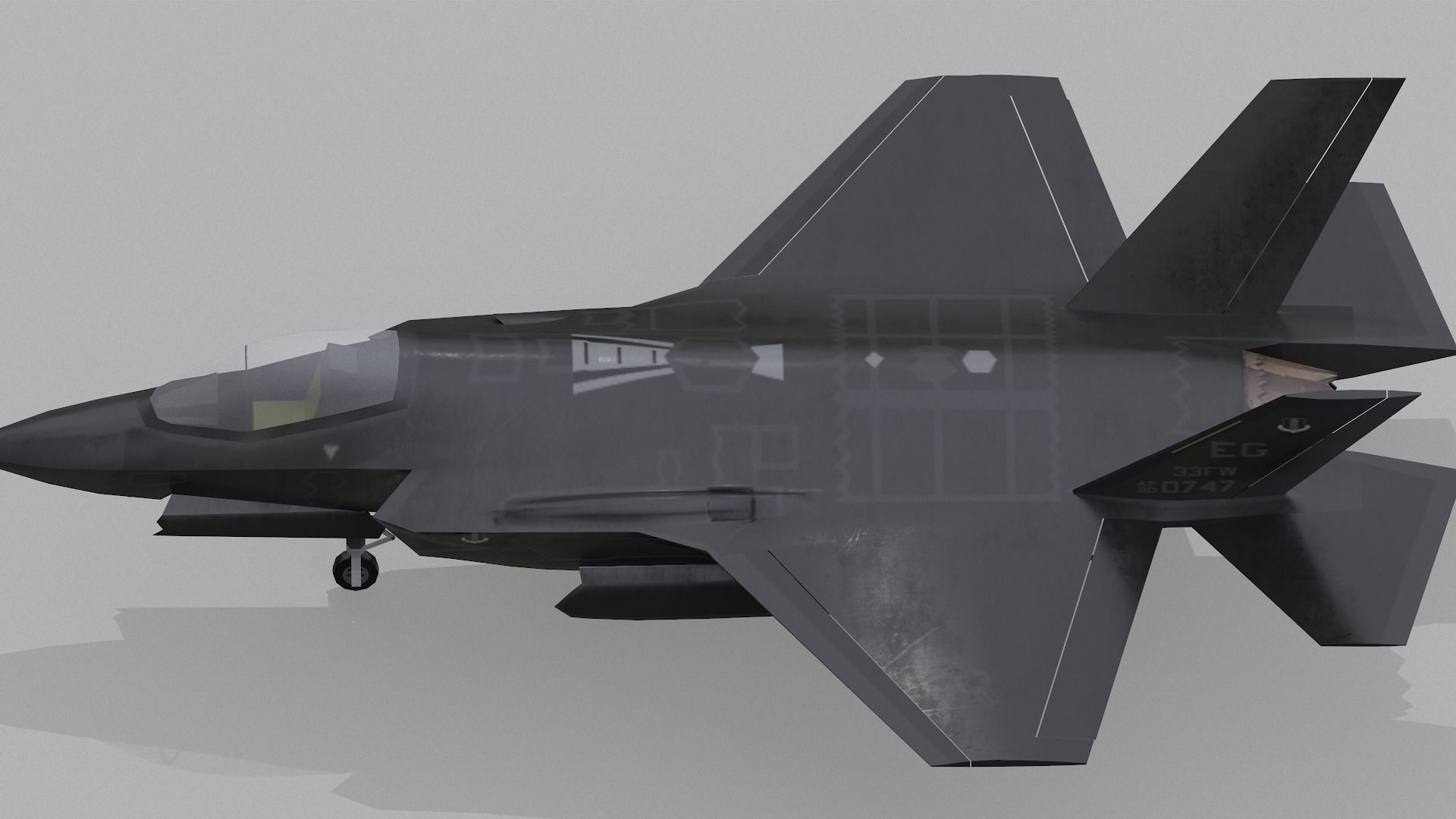 Lockheed Martin F-35A Lightning II 3D model | CGTrader