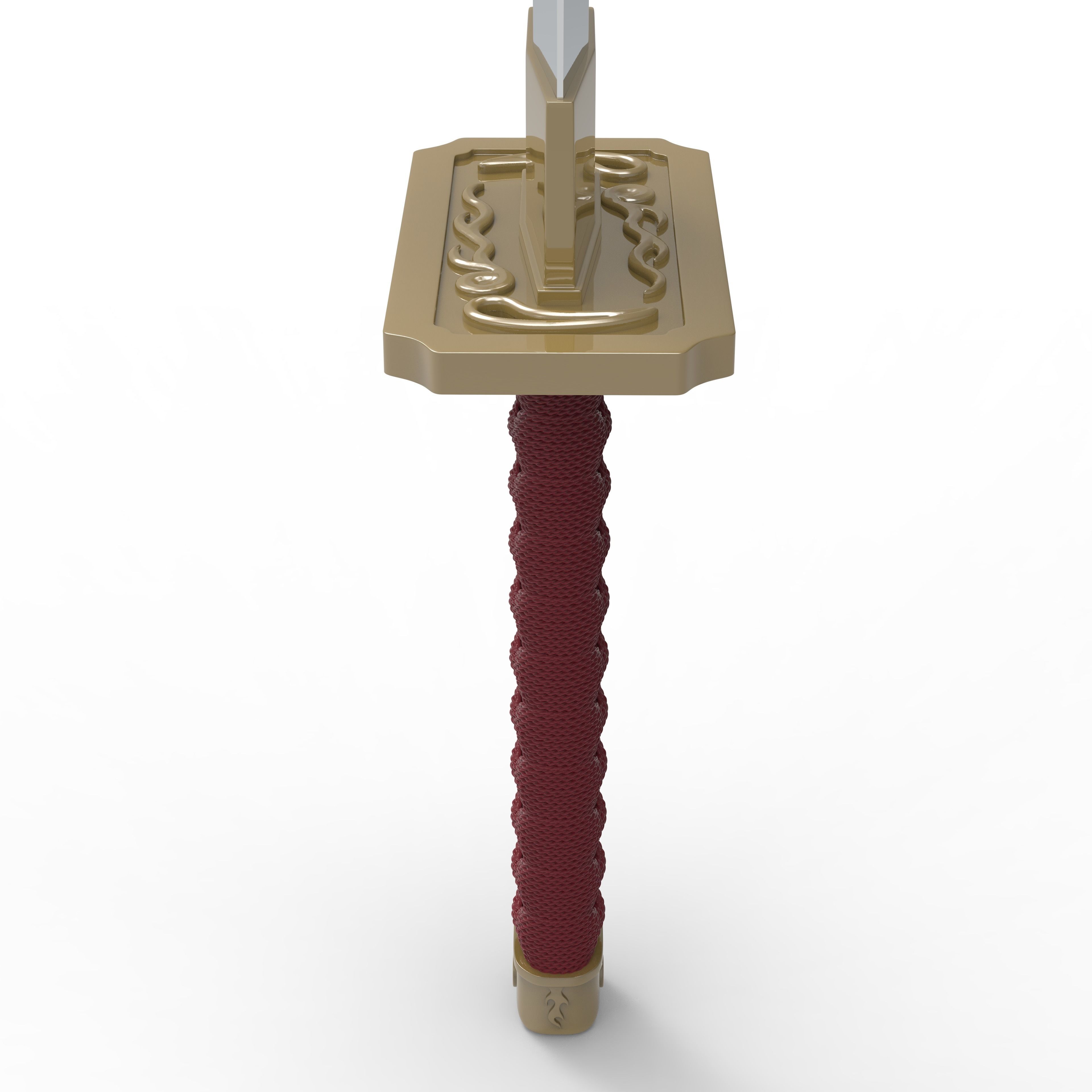 Kurosaki Ichigo Swords 3D model 3D printable | CGTrader