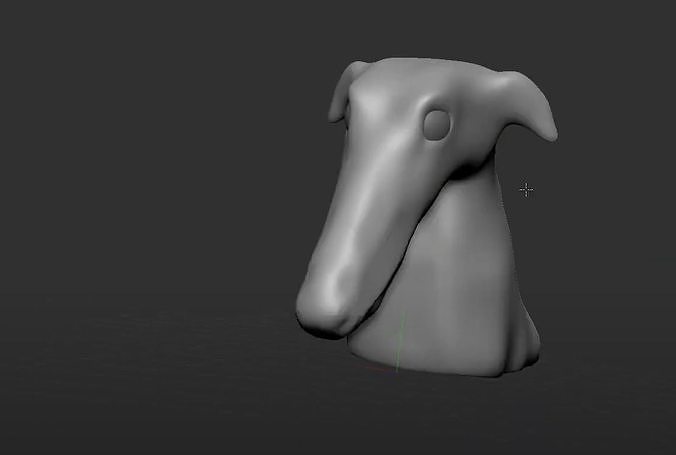 Borzoi Dog 3D Print 3D model 3D printable | CGTrader