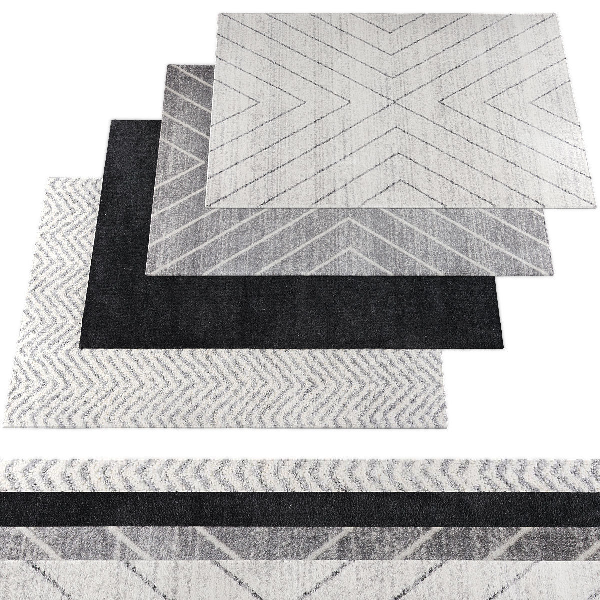 3D model Rugs collection 322 VR / AR / low-poly | CGTrader