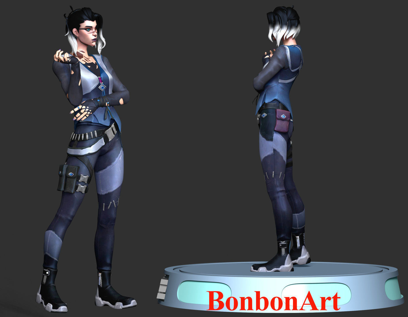 Fade - Valorant 3D model 3D printable | CGTrader