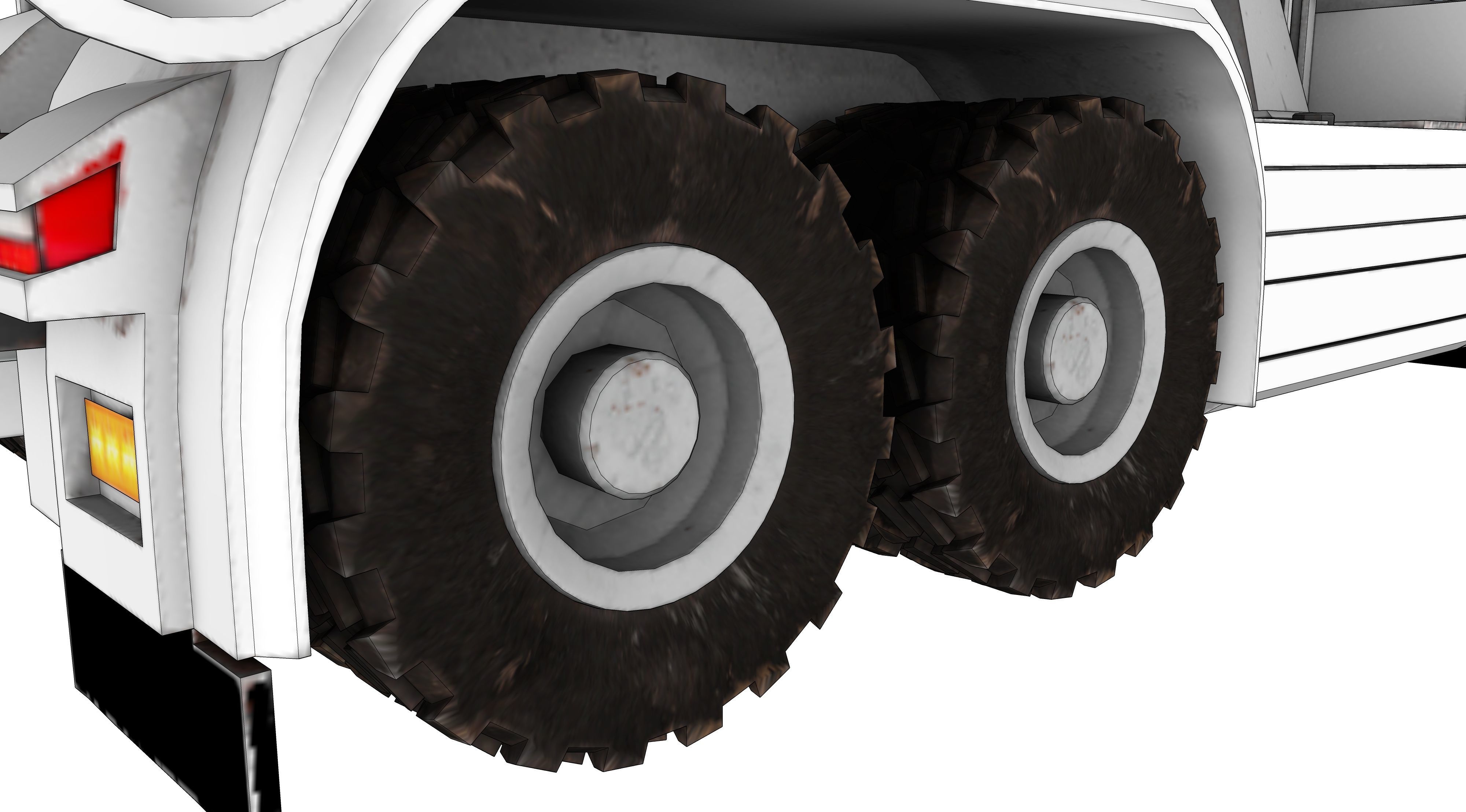 Remicon cement mixer 3D model | CGTrader