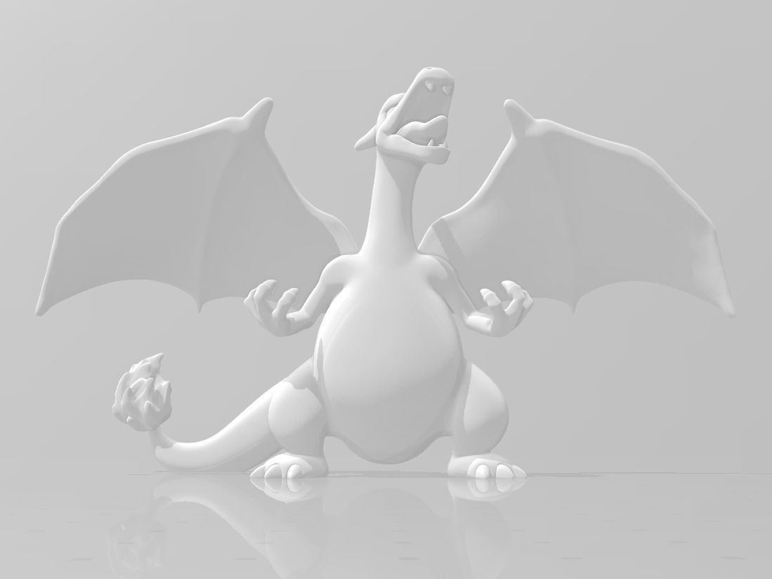 POKEMON CHARIZARD 3D 3D model 3D printable | CGTrader