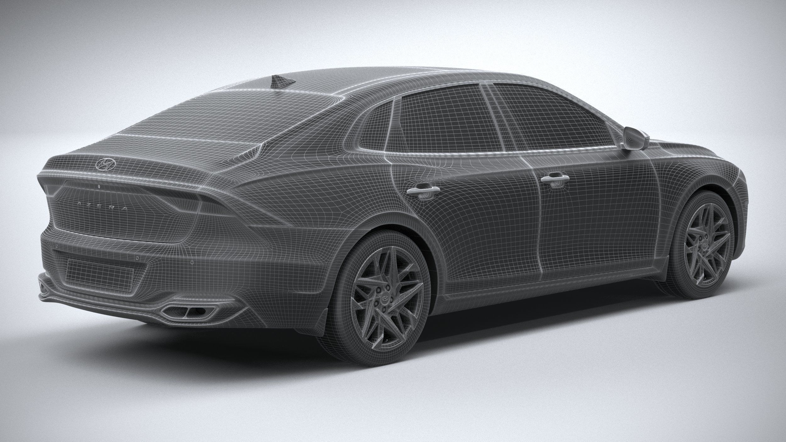Hyundai Azera 2023 3D model | CGTrader