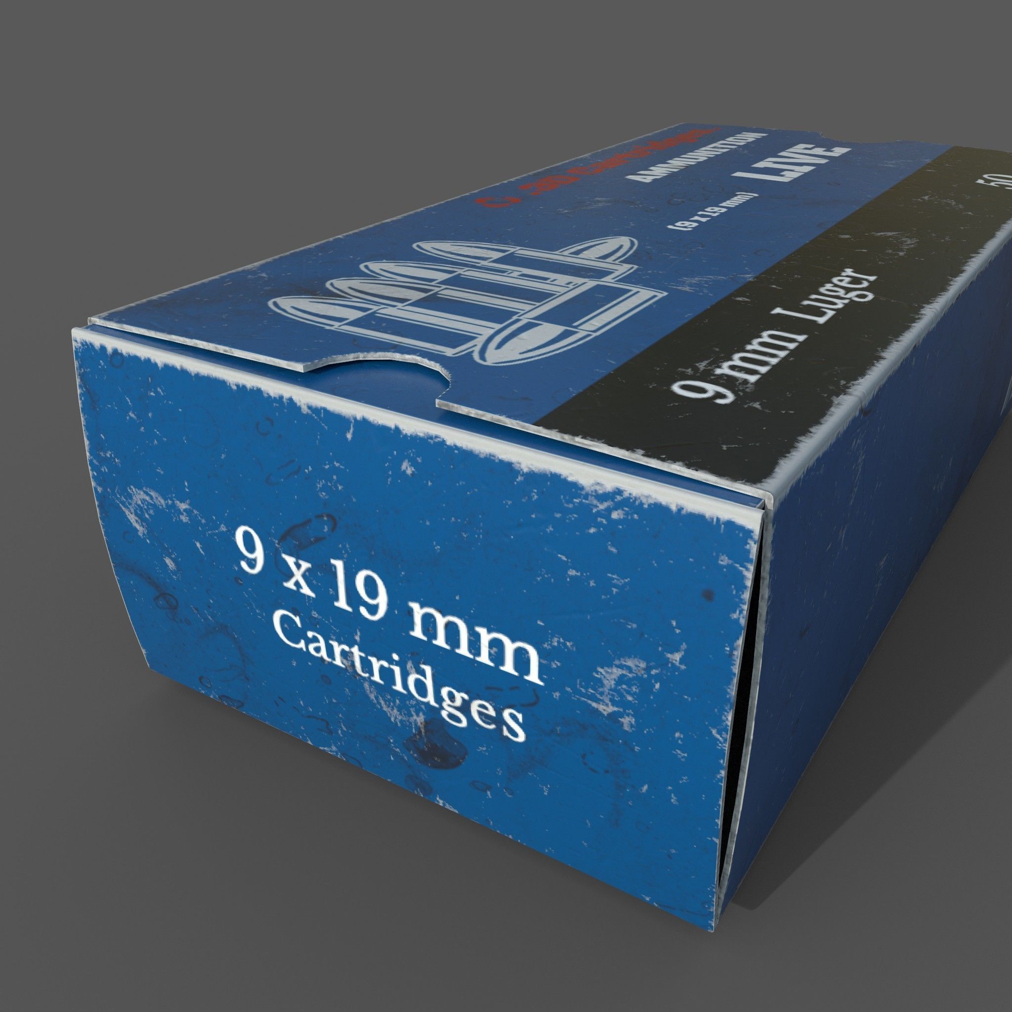 Empty ammo box 3D model | CGTrader