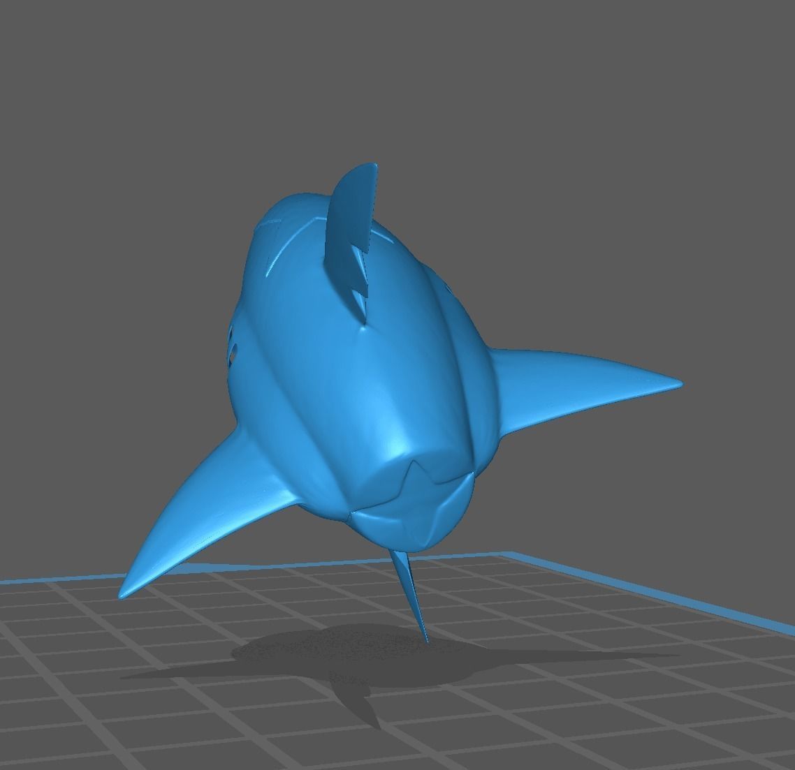 Sharpedo pokemon 3D print model 3D model 3D printable | CGTrader