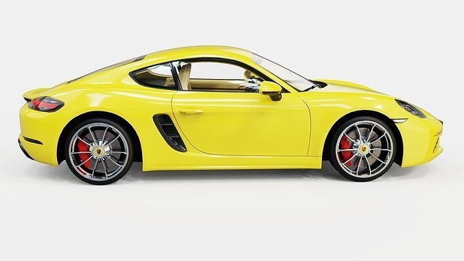 Porsche Cayman 3D model | CGTrader