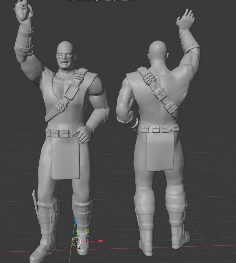 Mortal Kombat 1 Statue Pack 3D model 3D printable | CGTrader