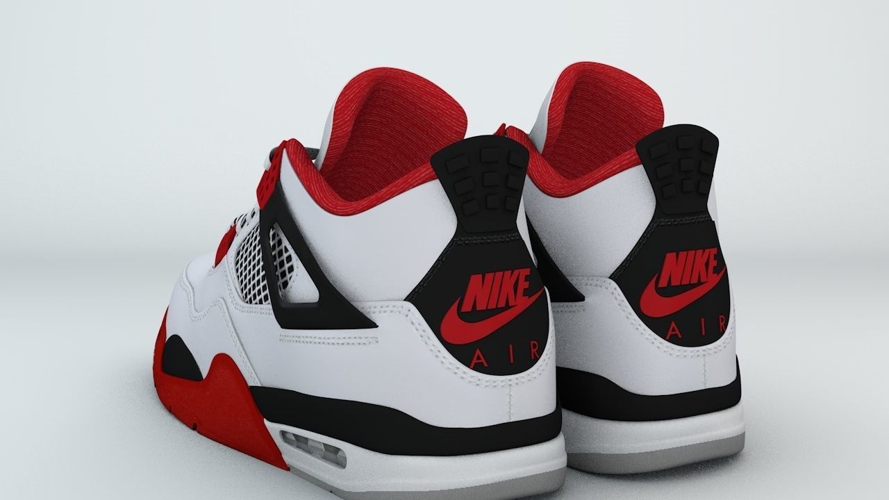 3D model Air jordan 4 VR / AR / low-poly | CGTrader