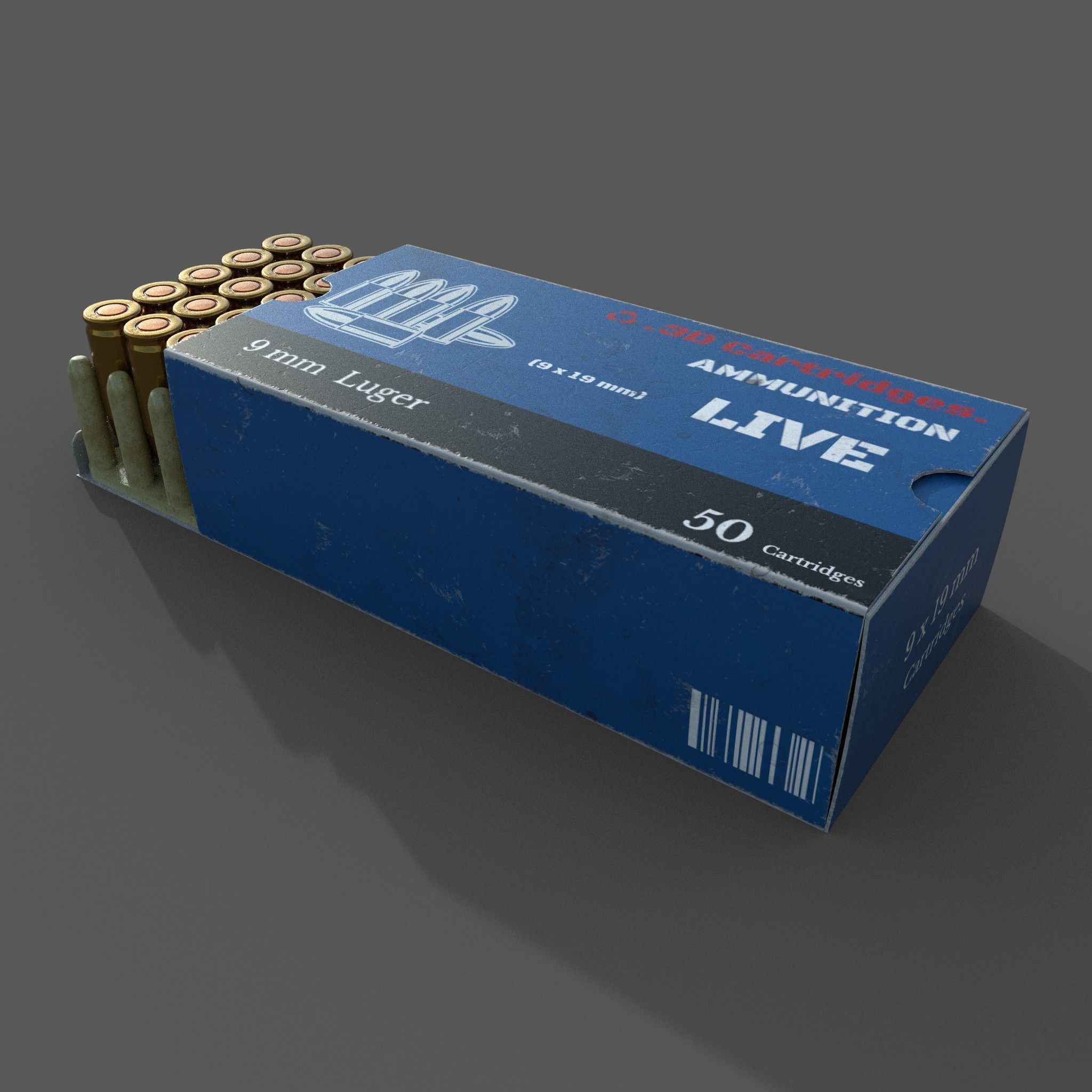 Ammo box 3D model | CGTrader