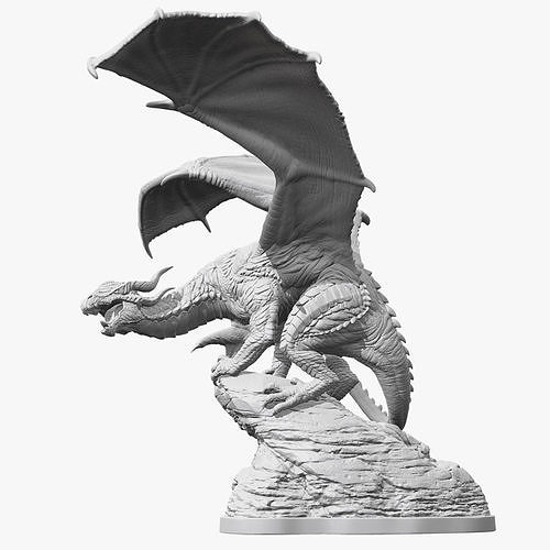 Dragon 3D Print Kit 3D model 3D printable | CGTrader
