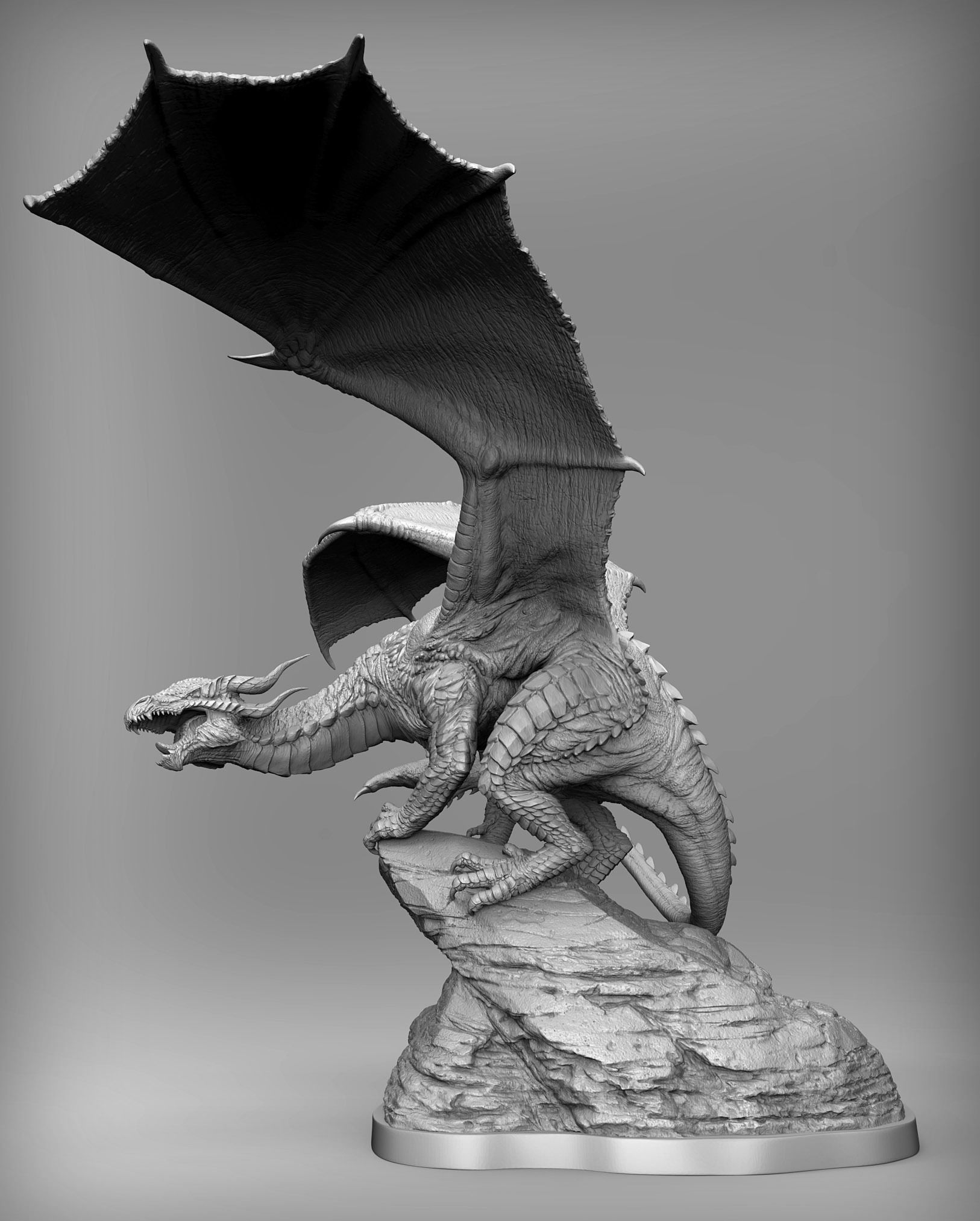 Dragon 3D Print Kit 3D model 3D printable | CGTrader