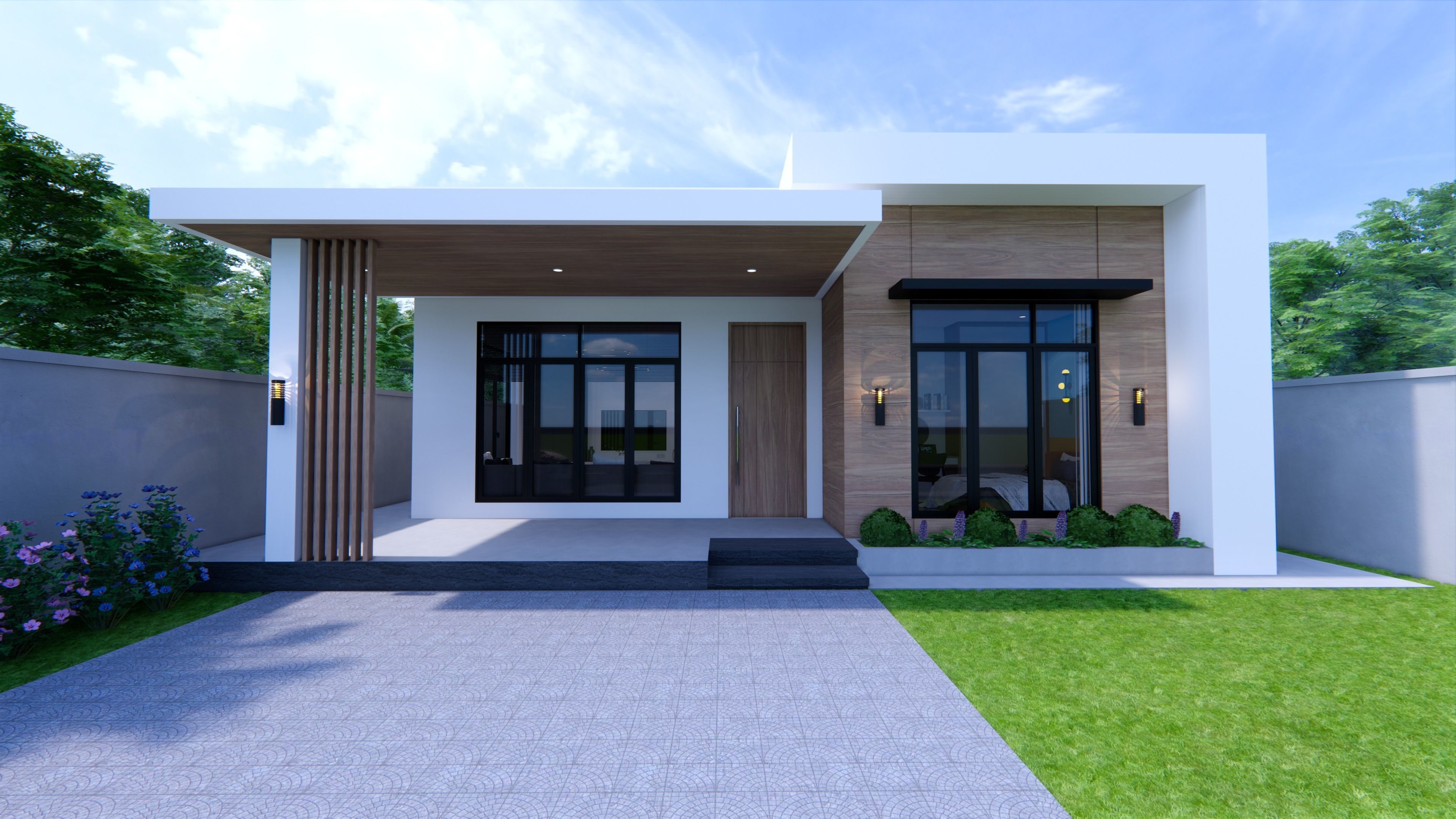 Modern House 3D model | CGTrader