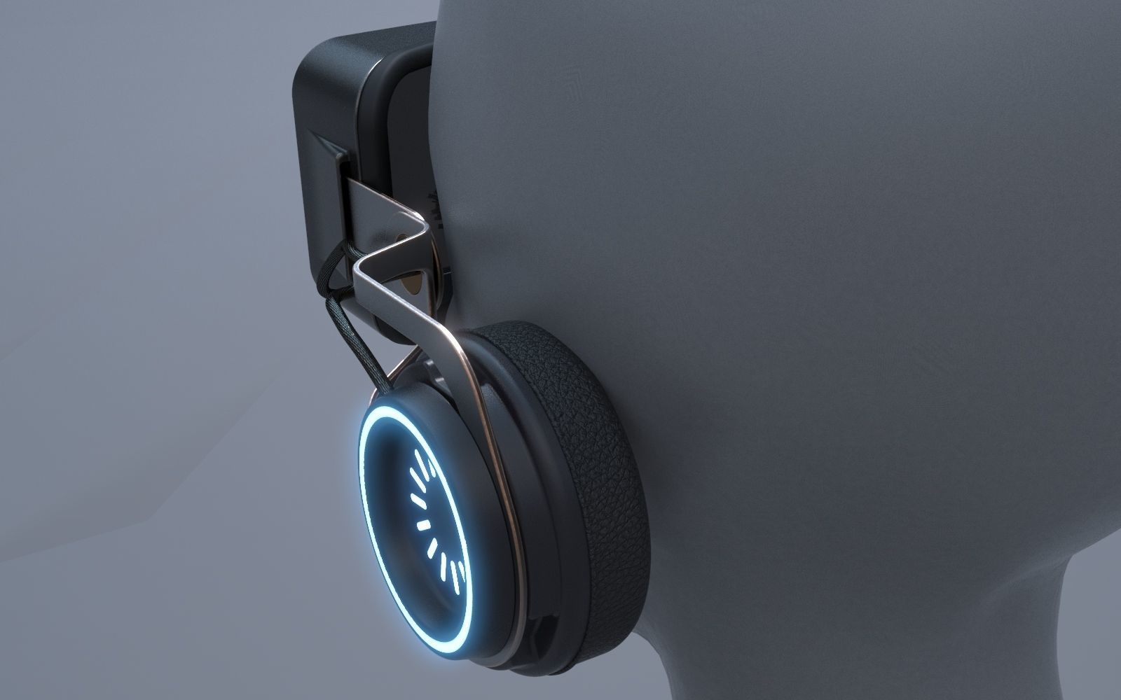 Sci Fi VR AR Headset Glasses 3D model | CGTrader