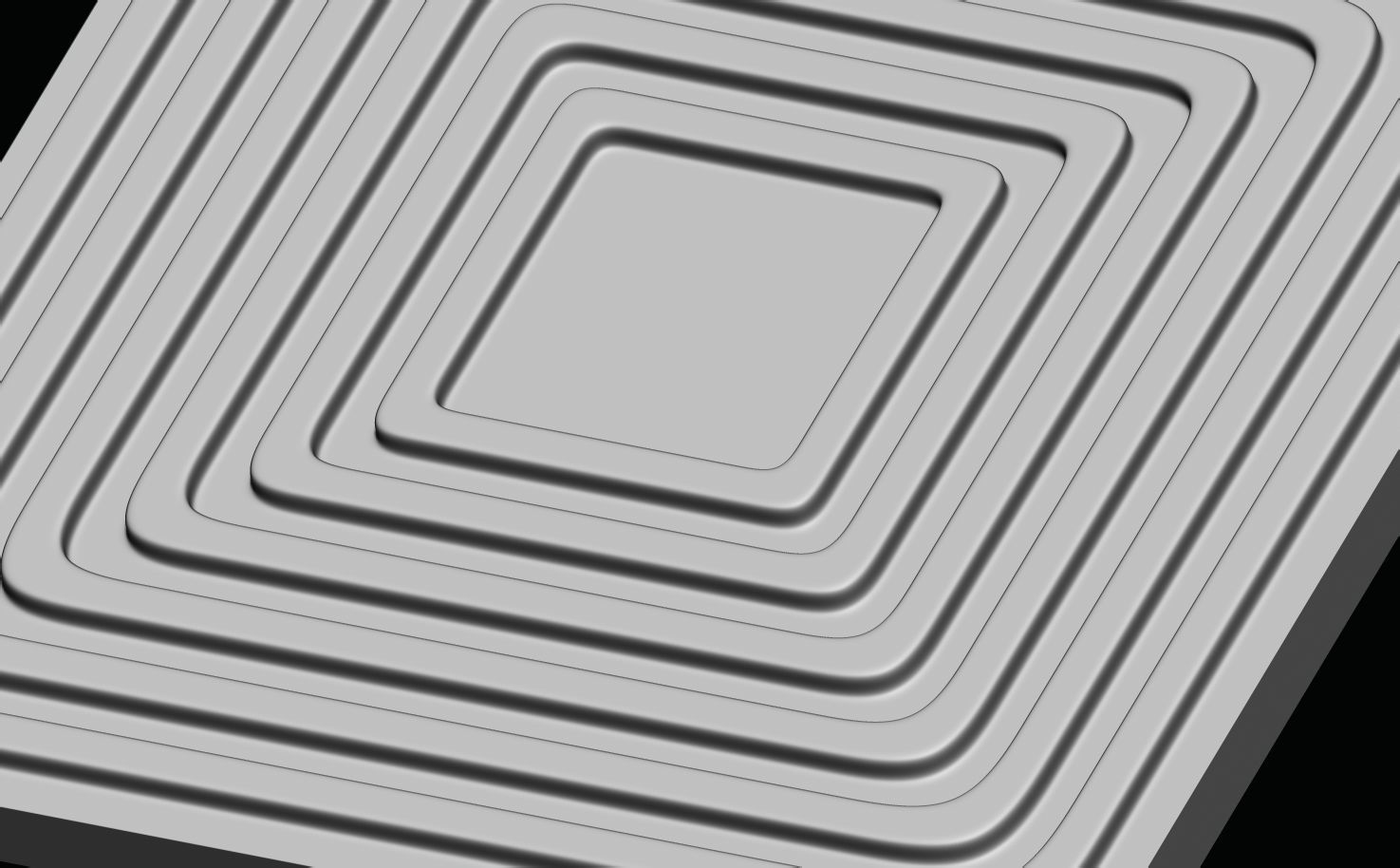 panel for CNC wood carving free 3D model | CGTrader