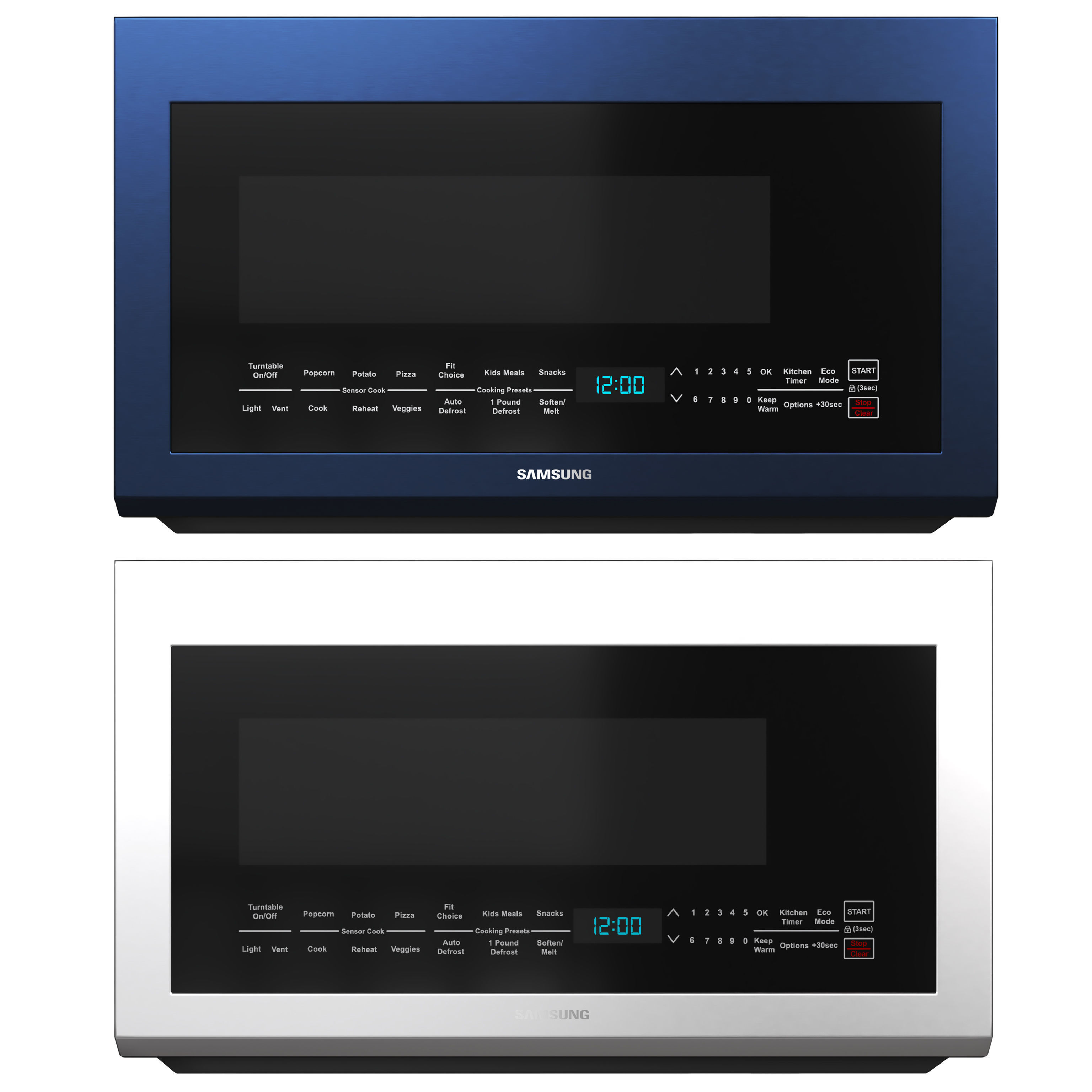 Samsung Bespoke Over-the-Range Microwave 3D model | CGTrader