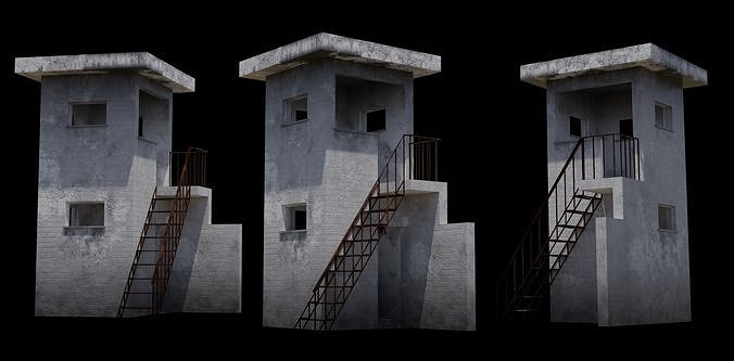 A Small Building free VR / AR / low-poly 3D model | CGTrader