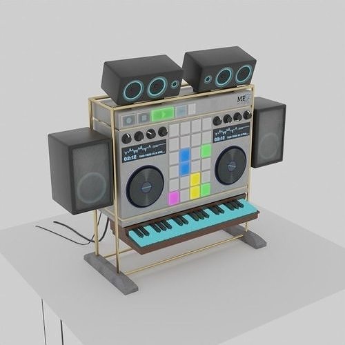 Big Groove Box 3D model | CGTrader