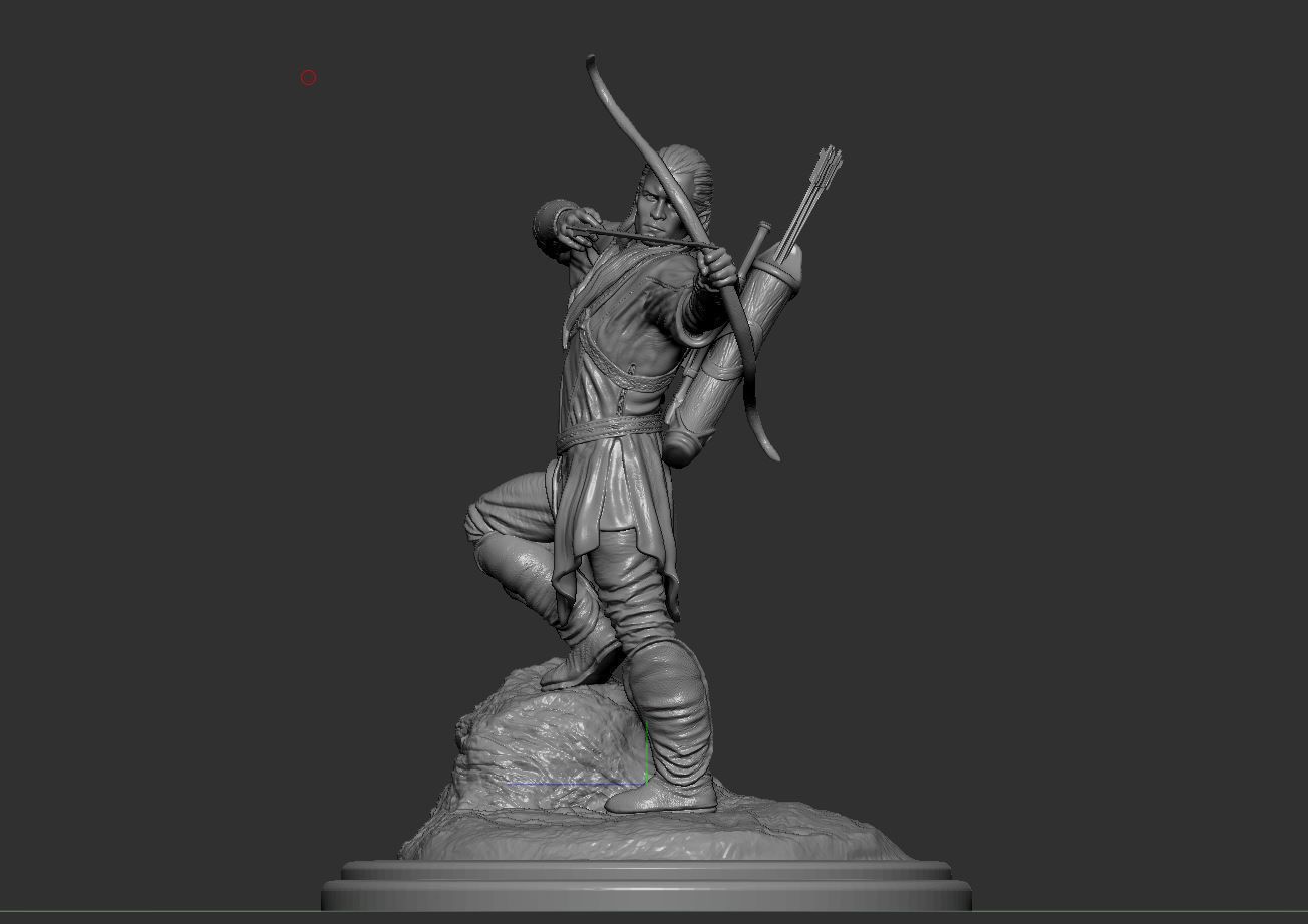 LEGOLAS THE LORD OF THE RINGS 3D model 3D printable | CGTrader