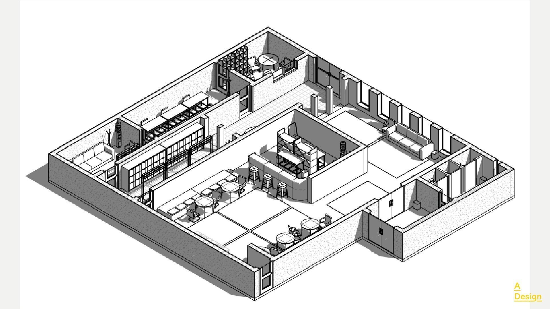 Night club - Revit 3D model | CGTrader