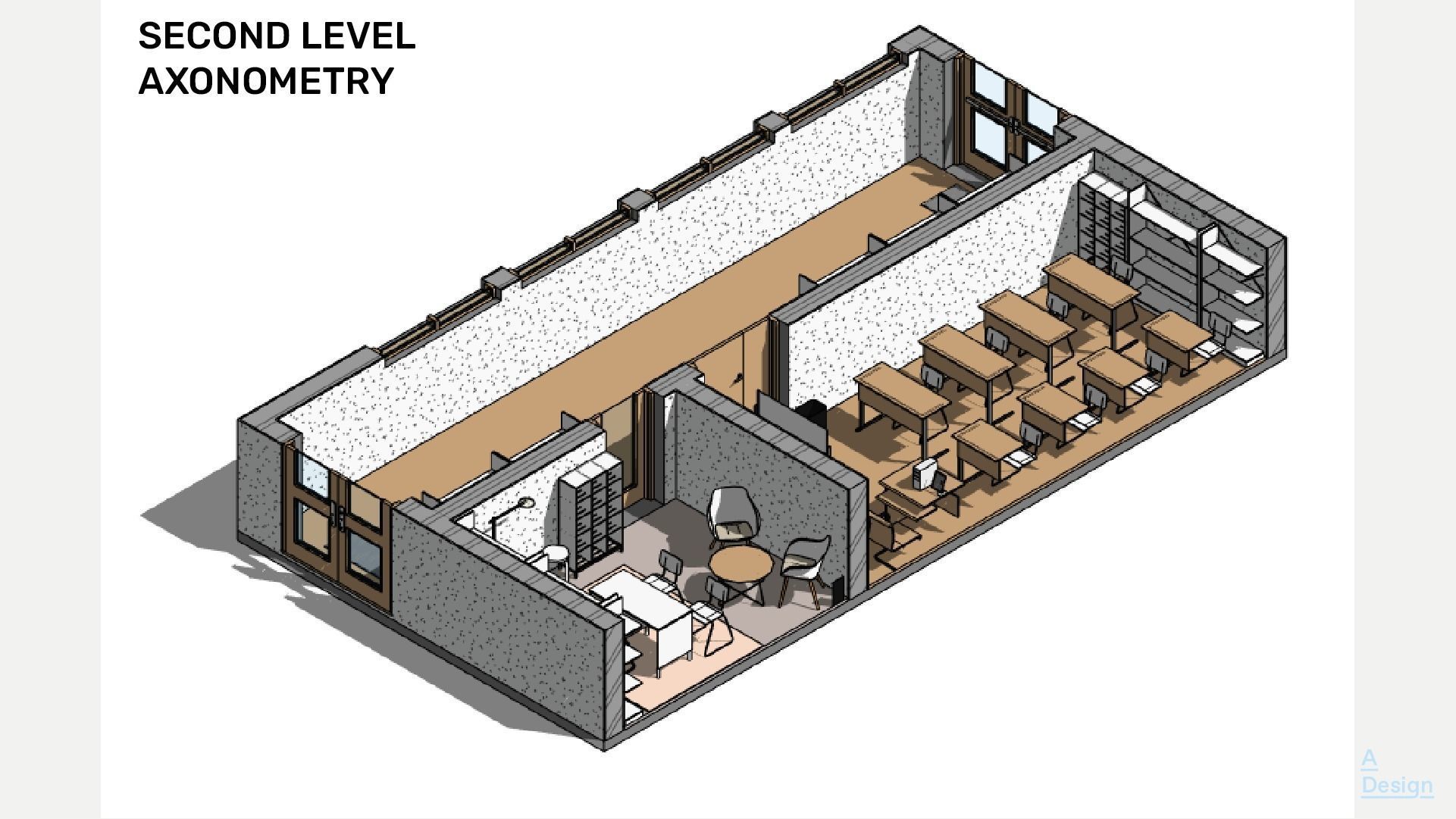 The audience or classroom - Revit 3D model | CGTrader