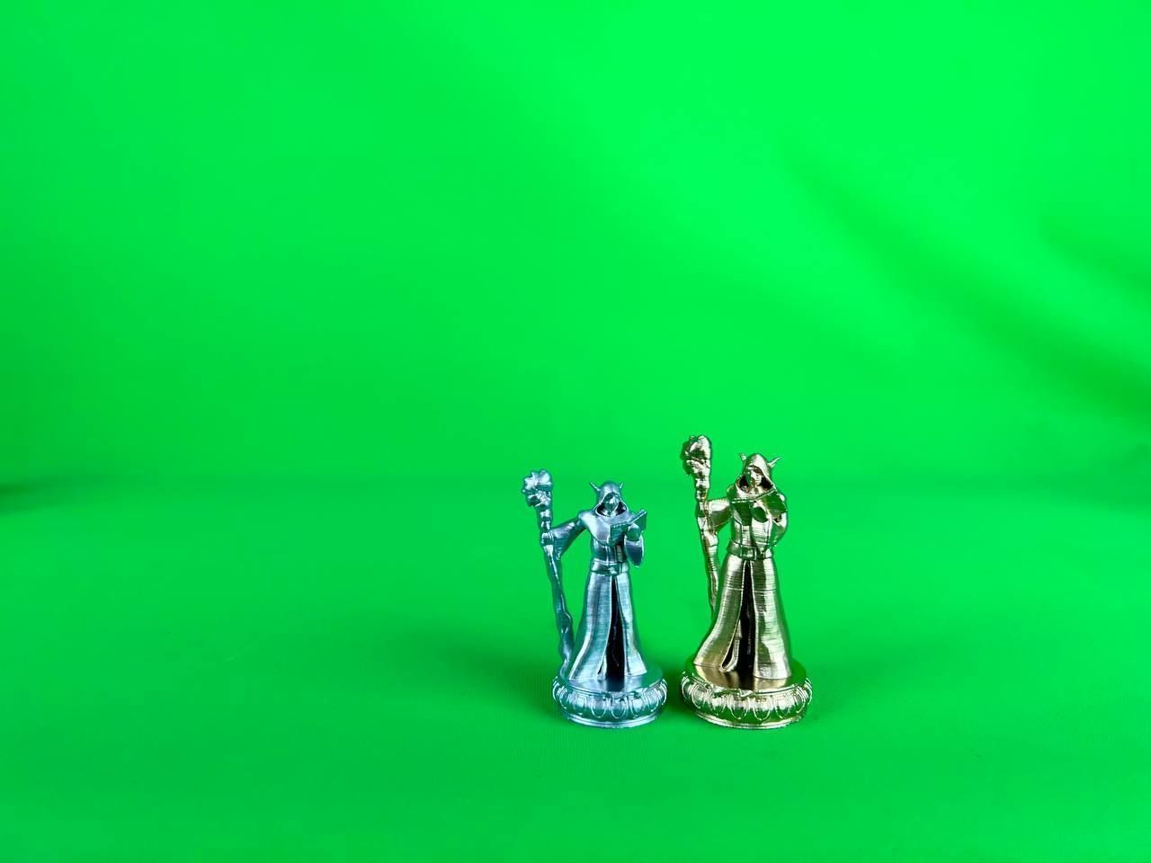 Elf Chess Set - 6 Different Elves Chess Pieces 3D model 3D printable ...