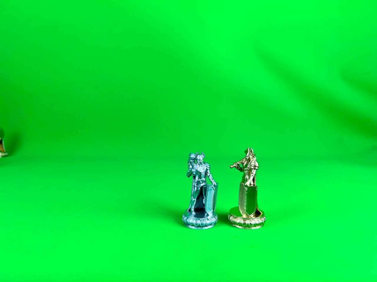 Elf Chess Set - 6 Different Elves Chess Pieces 3D model 3D printable ...