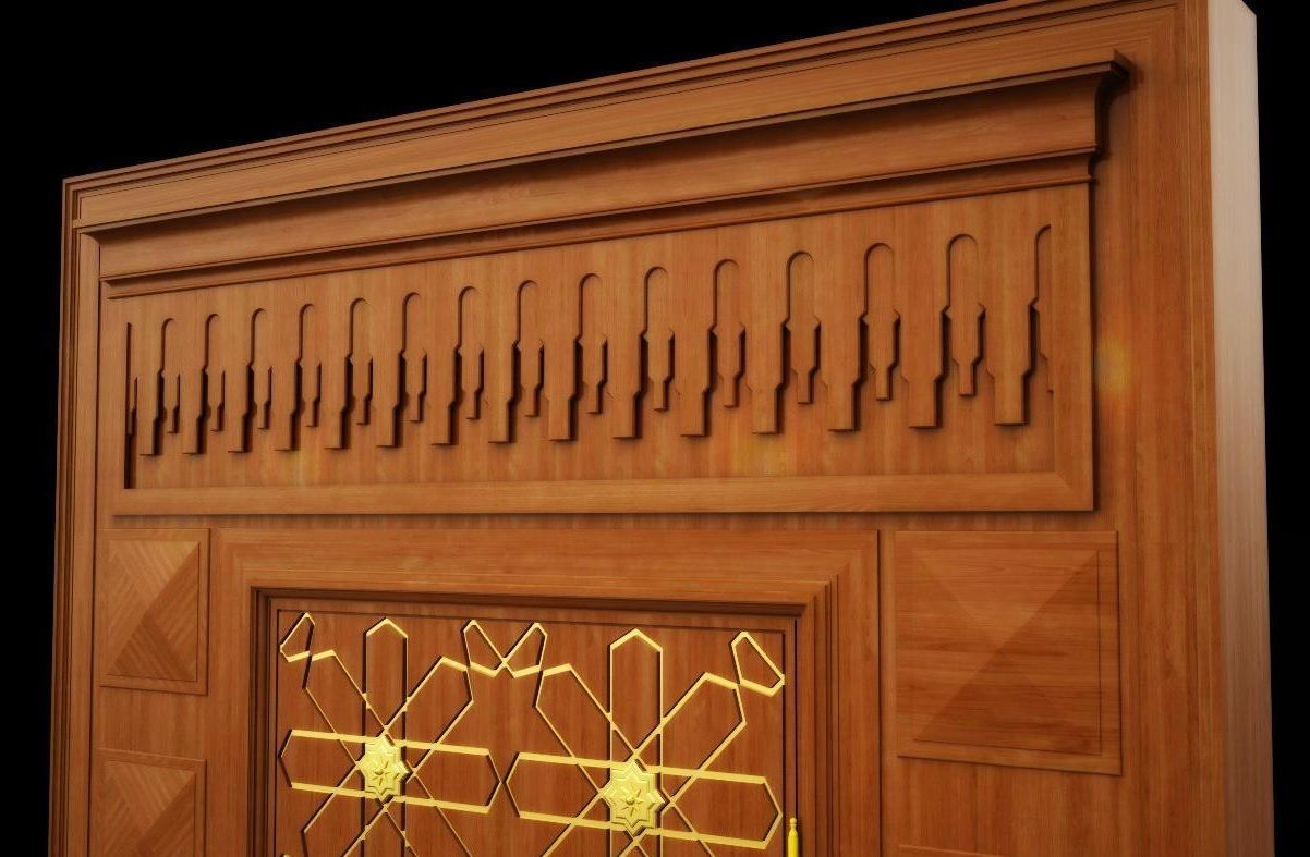 Entry door 3D model | CGTrader