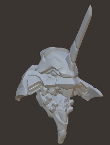 eva 01 cut up 3D model 3D printable | CGTrader