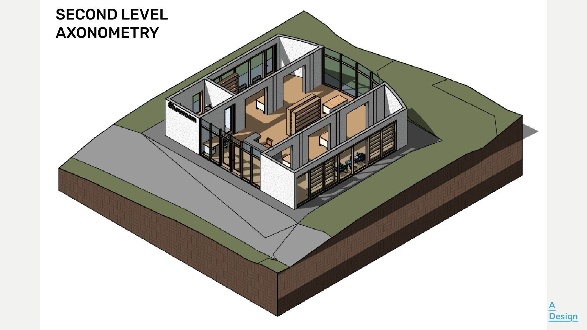 Showroom - Revit 3D model | CGTrader